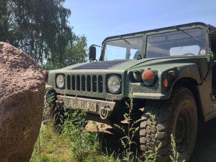 Hummer fahren | H1 Offroad fahren im Test | Berlin